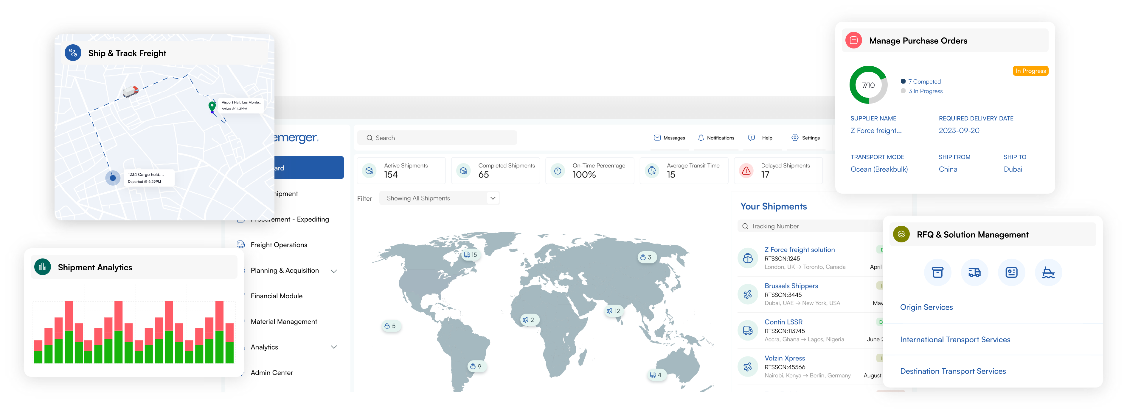 Emerger – Logistics Software for Shippers & Providers